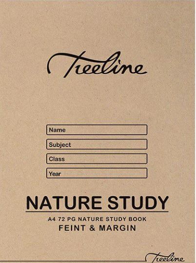 Treeline A4 College Exercise Book 72 Page Nature Study - EMW Technologies